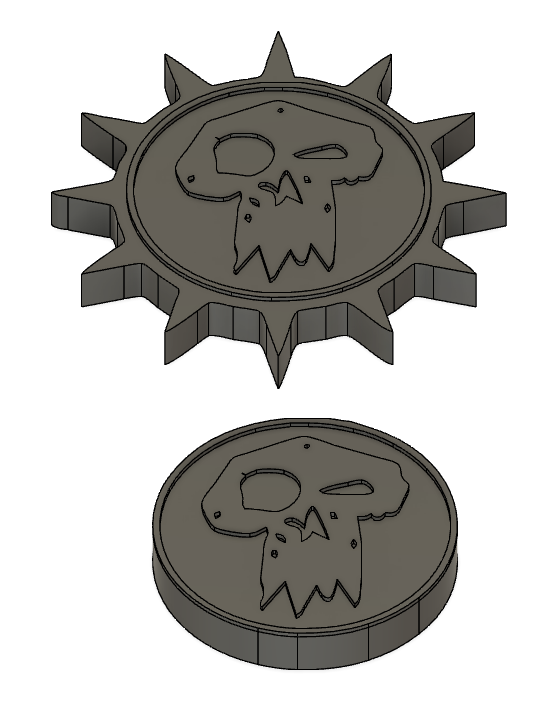 🔣 Factions Symbols (Warhammer Ago of Sigmar, AOS)・Free STL File for ・Cults