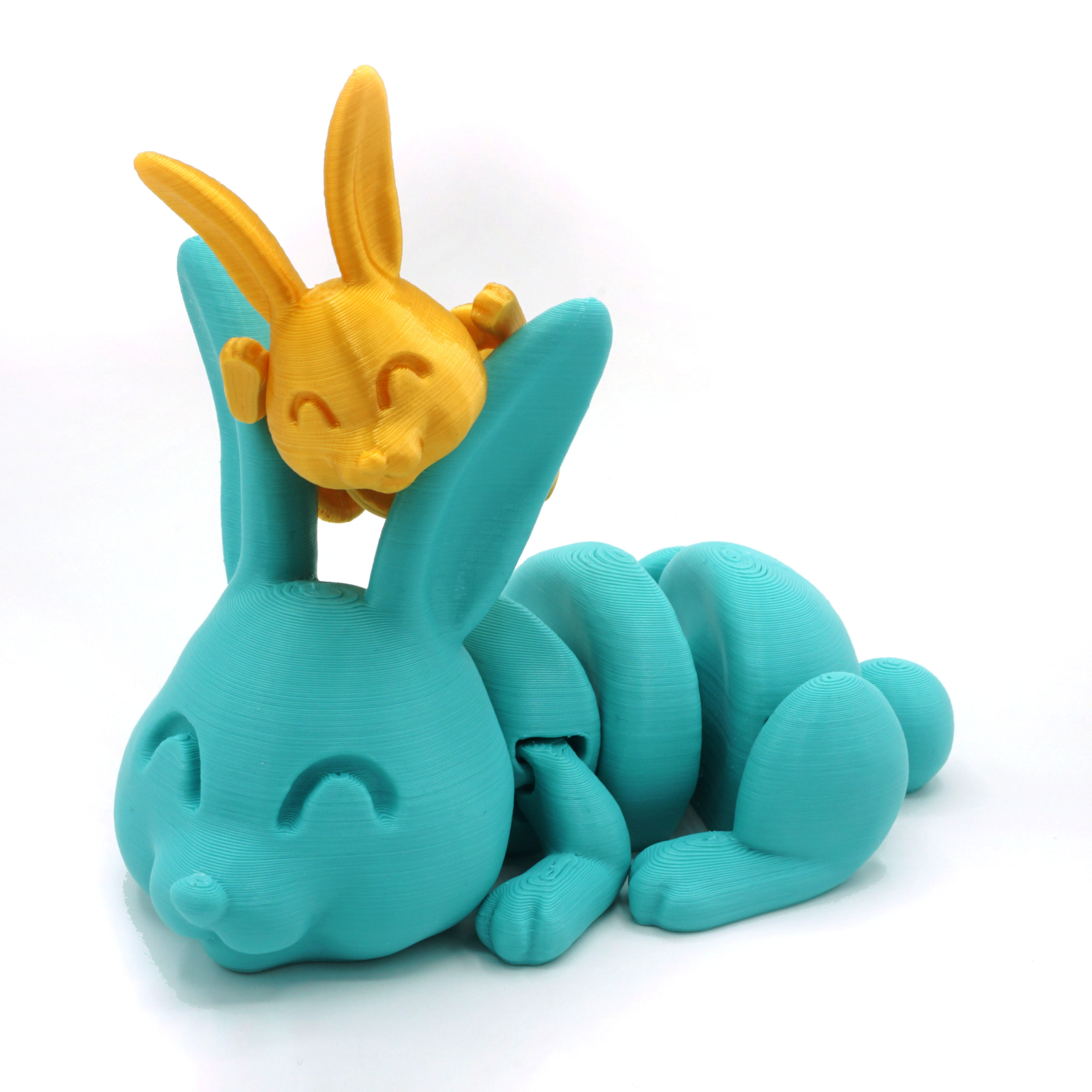 🐇 Articulated Bunny・ 3D File for 3D printing・Cults