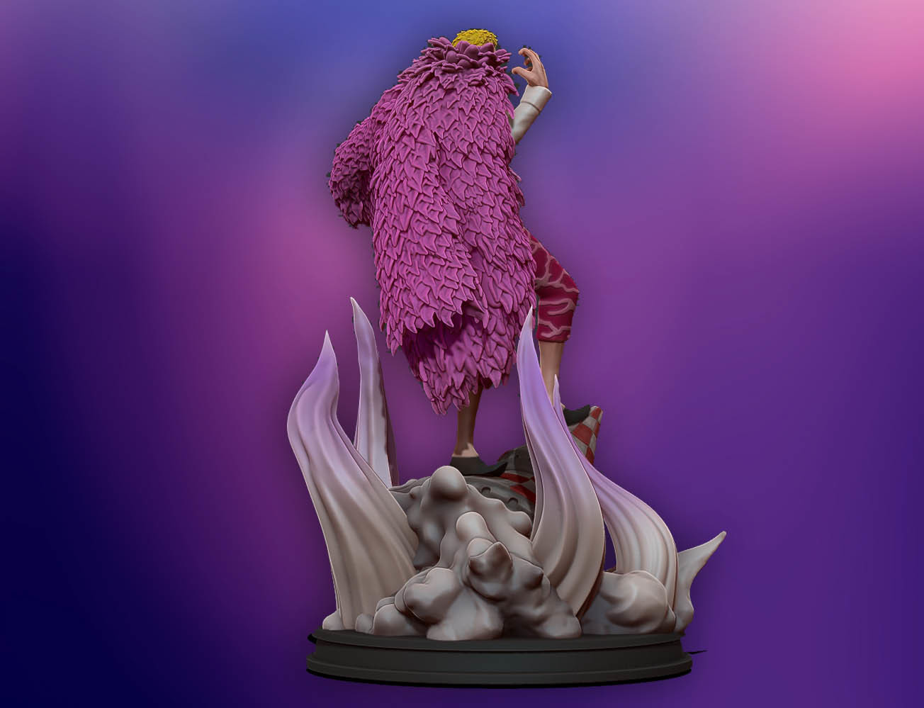 ⚖️ Donquixote Doflamingo 3d print statue - One Piece figurine・ 3D File ...