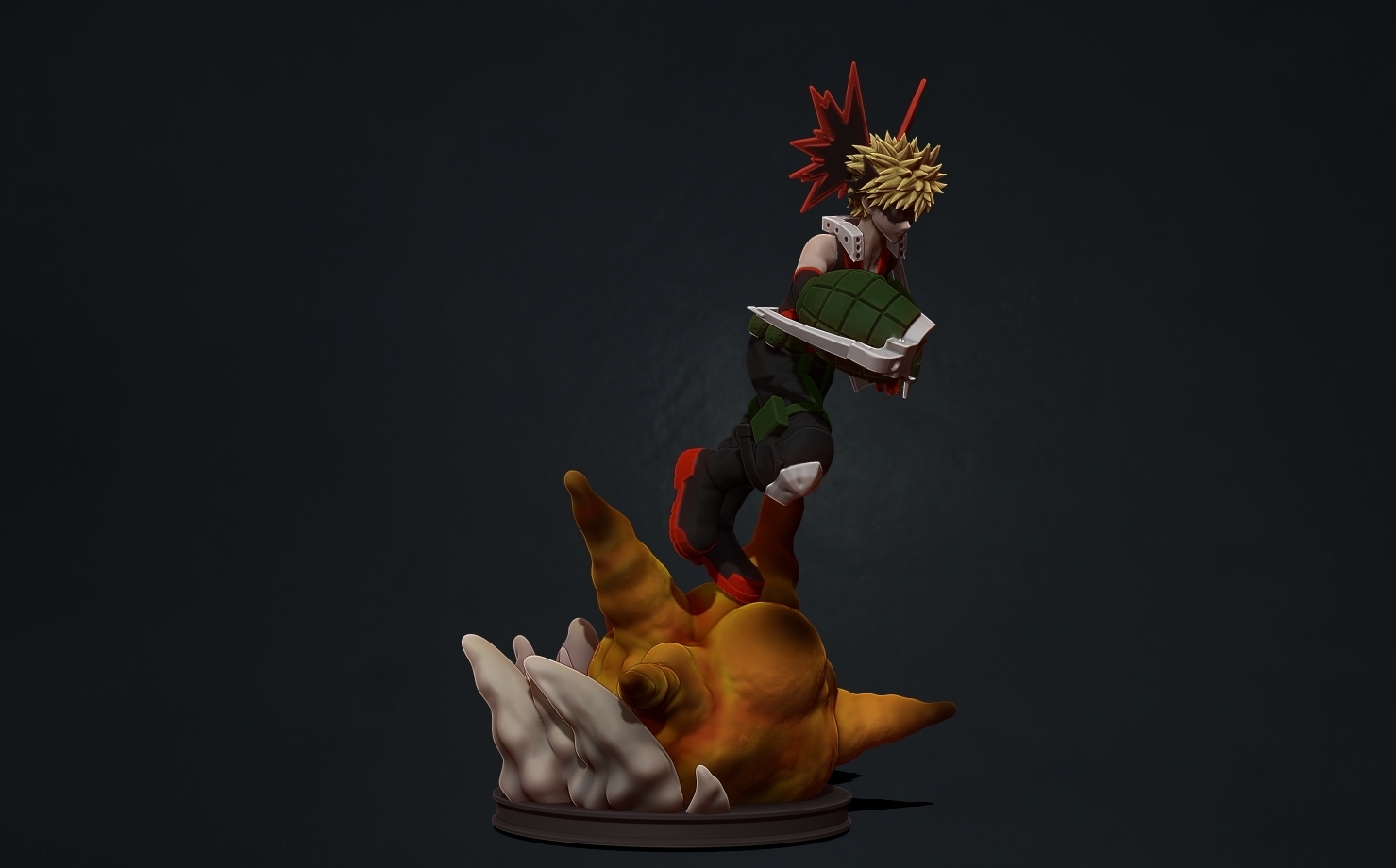 arquivo 3D My Hero academia - mha - figura de bakugo 3d print 💬 ・Design ...