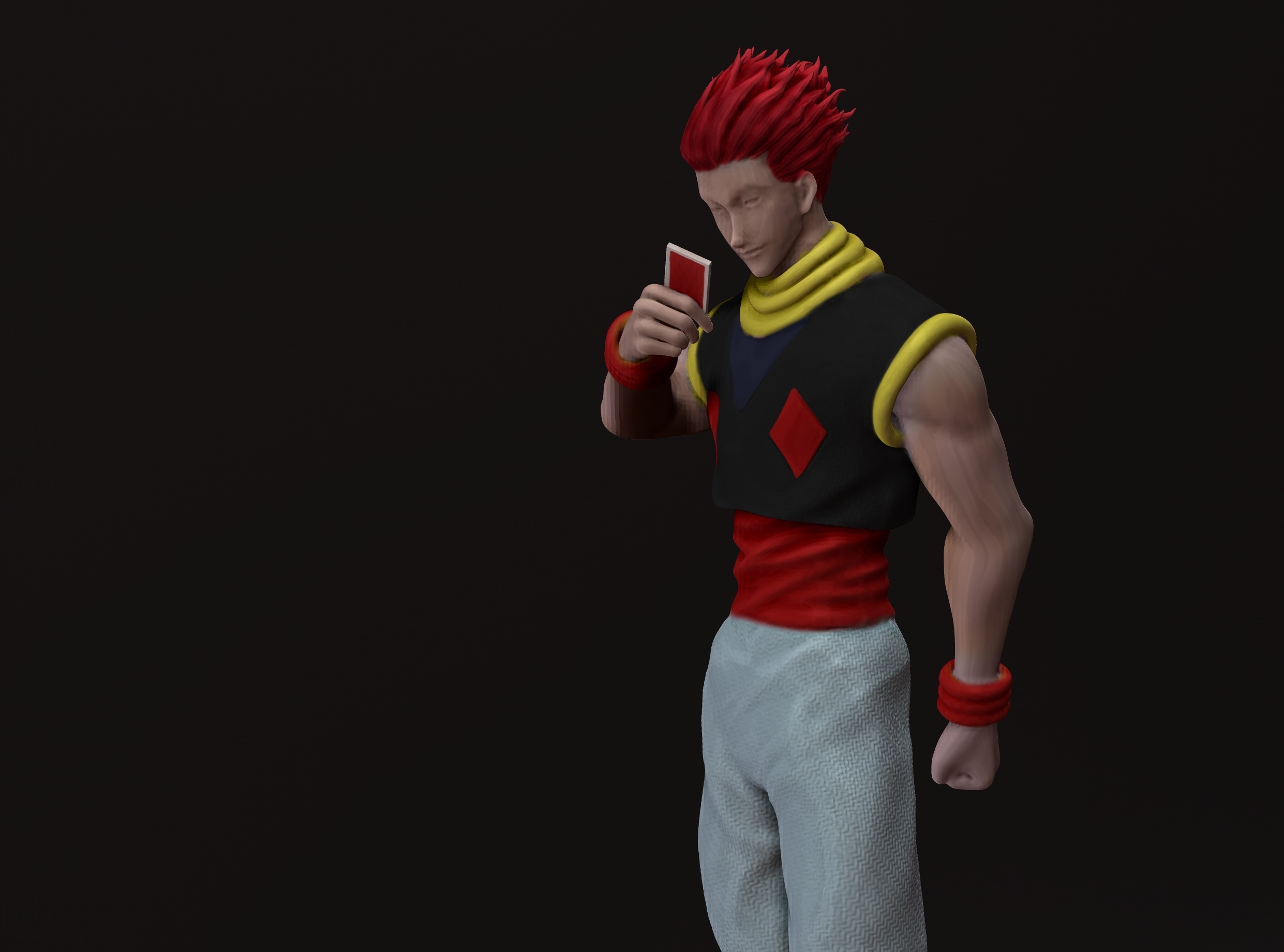 3D file hisoka morrow - hunter x hunter/hxh statue figurine 🏹 ・3D ...