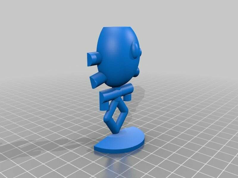 Fichier STL gratuit Sculpture de type Horgon inspirée de Star Trek 🗿 ...