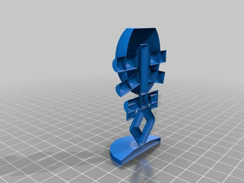 Fichier STL gratuit Sculpture de type Horgon inspirée de Star Trek 🗿 ...