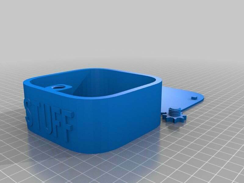 STL-Datei Box with a screw fastened top kostenlos 📦 ・3D-Druckvorlage ...