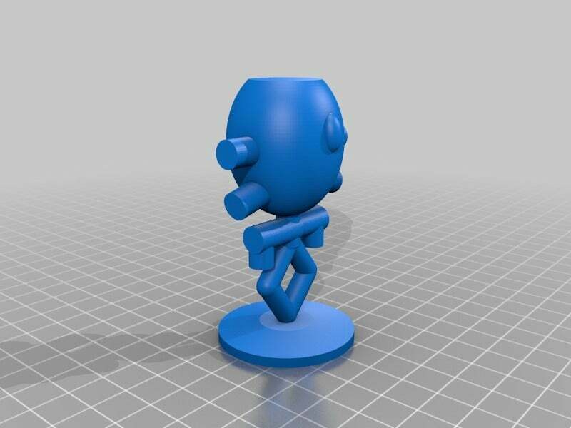 Fichier STL gratuit Sculpture de type Horgon inspirée de Star Trek 🗿 ...
