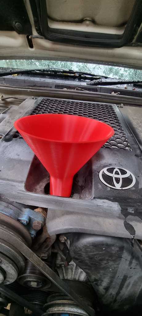 Free 3D file Toyota 1KD oil fill funnel 🚗 ・Model to download and 3D ...