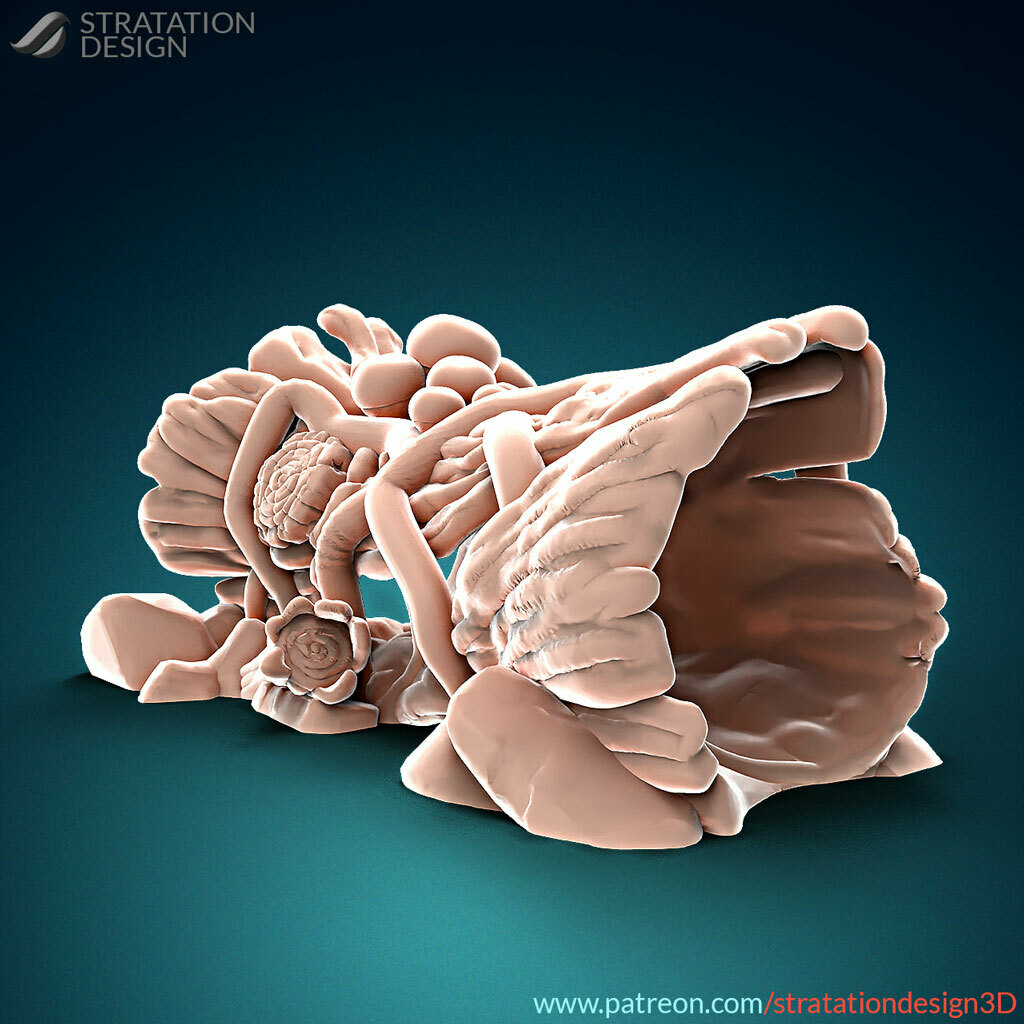 Fichier STL Giant Stump Tunnel 🌳・Objet imprimable en 3D à télécharger・Cults