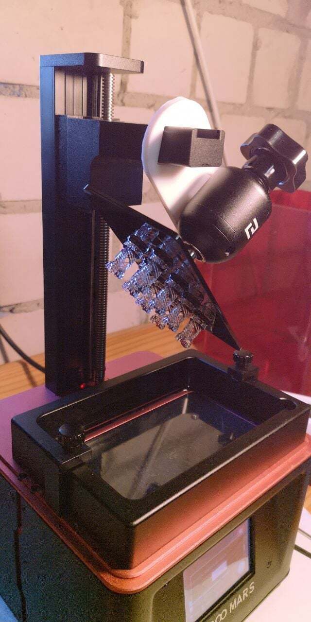 3D printed Elegoo Mars Test Rook・Cults