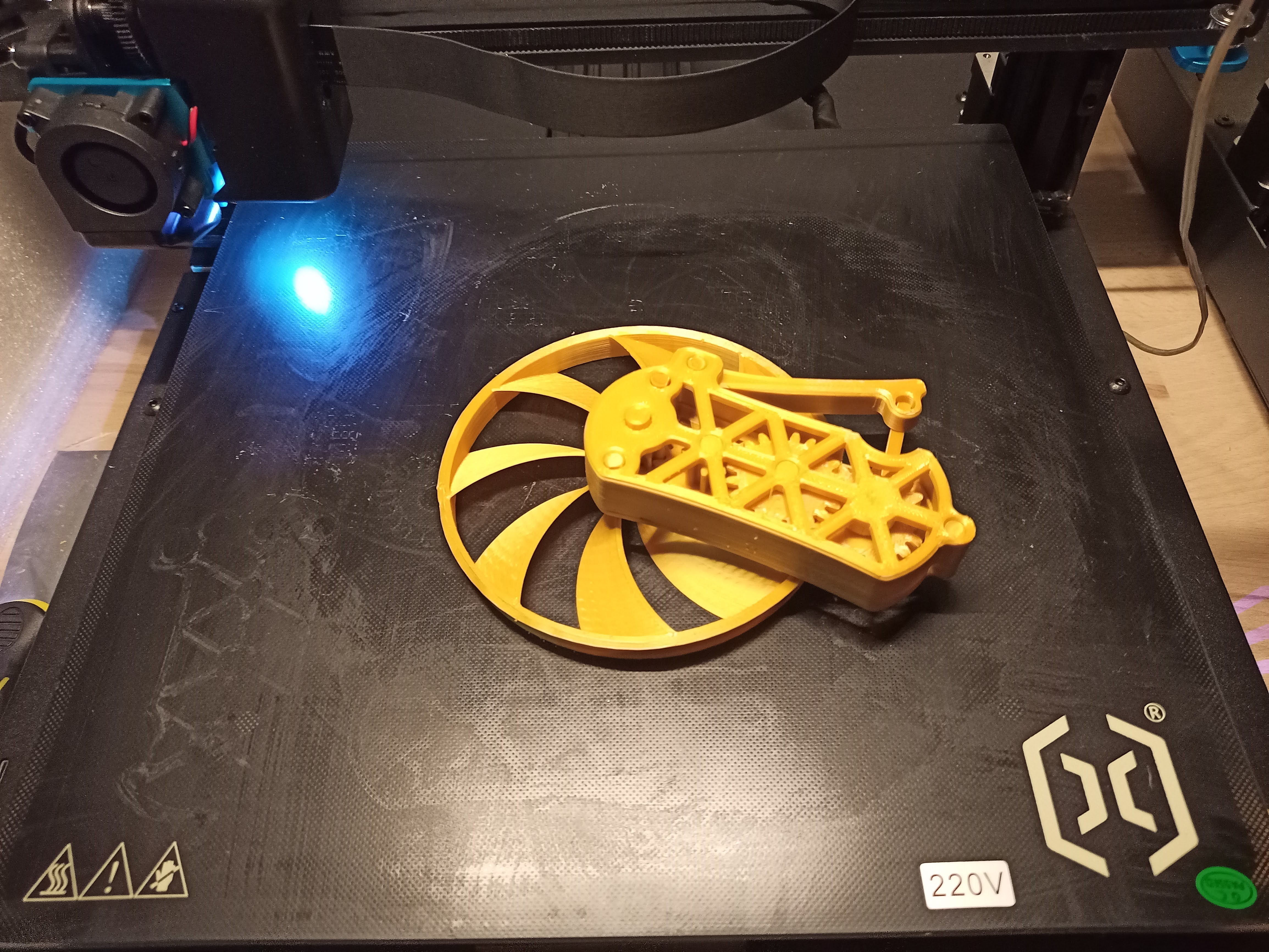 🆕 Squeeze fan - New waterproof fan!(screwless)・3D Print・Cults