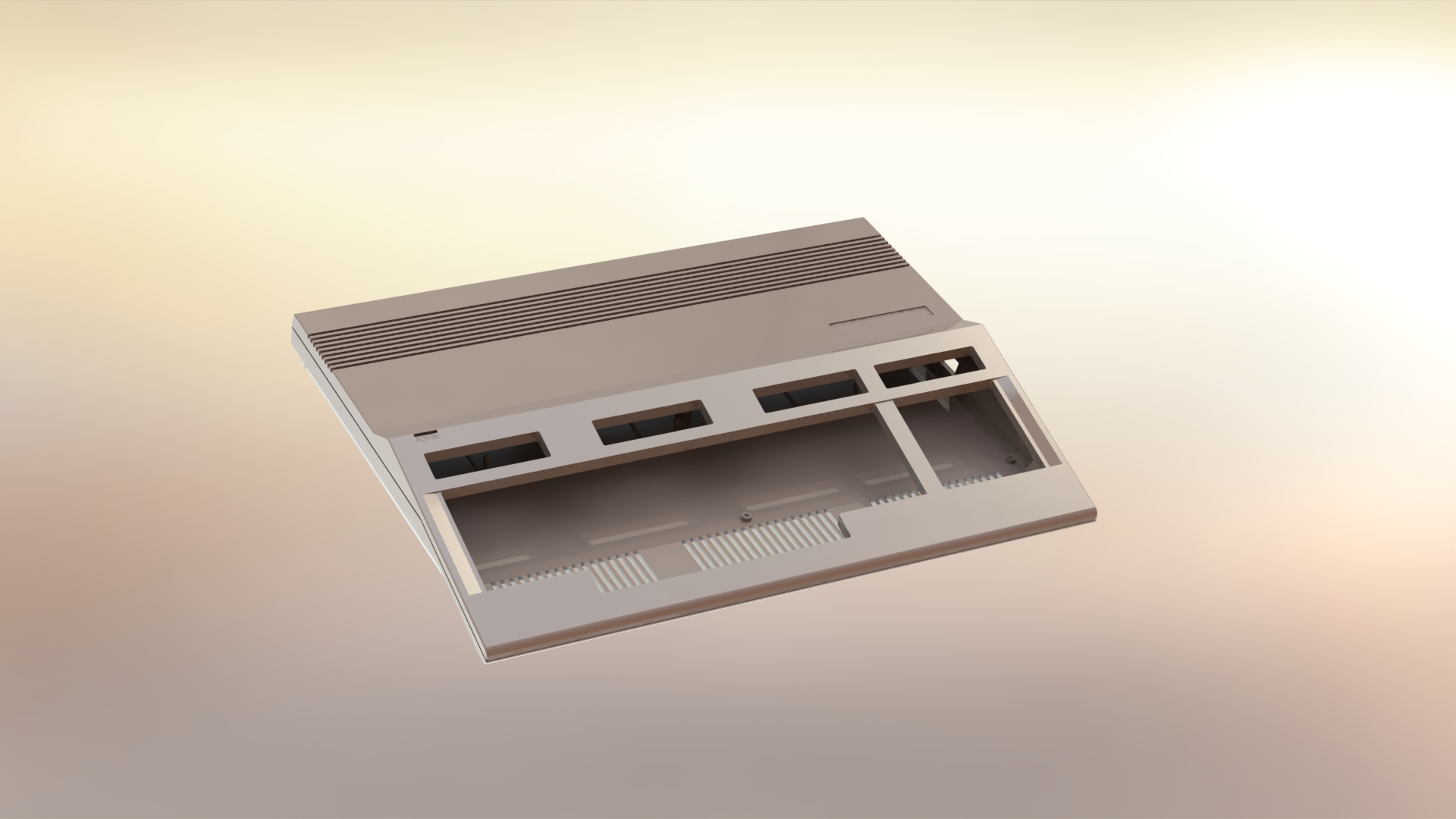 STL file Commodore 128 case 3d print model 🖥️ (STEP)・3D printer design ...