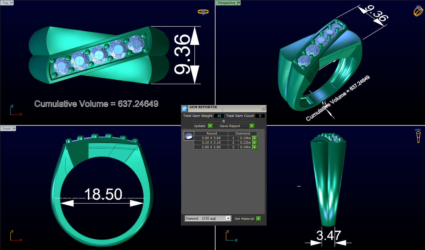 Free 3D file CNGR GENTS RING 2 💍 ・3D printing model to download・Cults