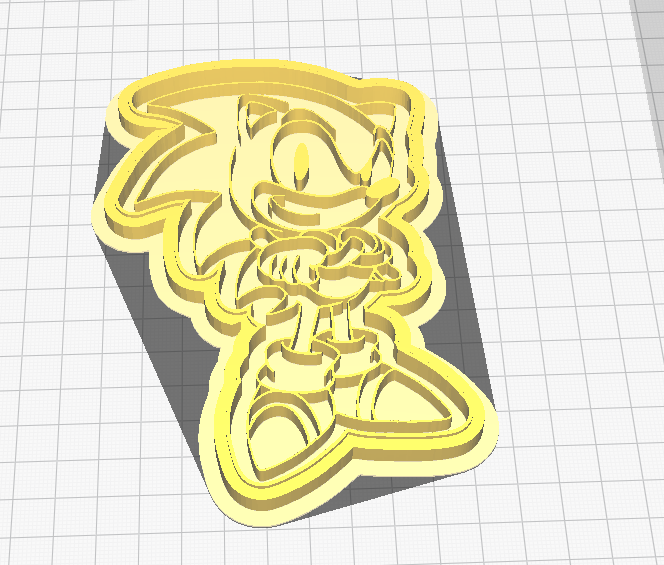 STL file sonic cutter 🍔 ・Model to download and 3D print・Cults