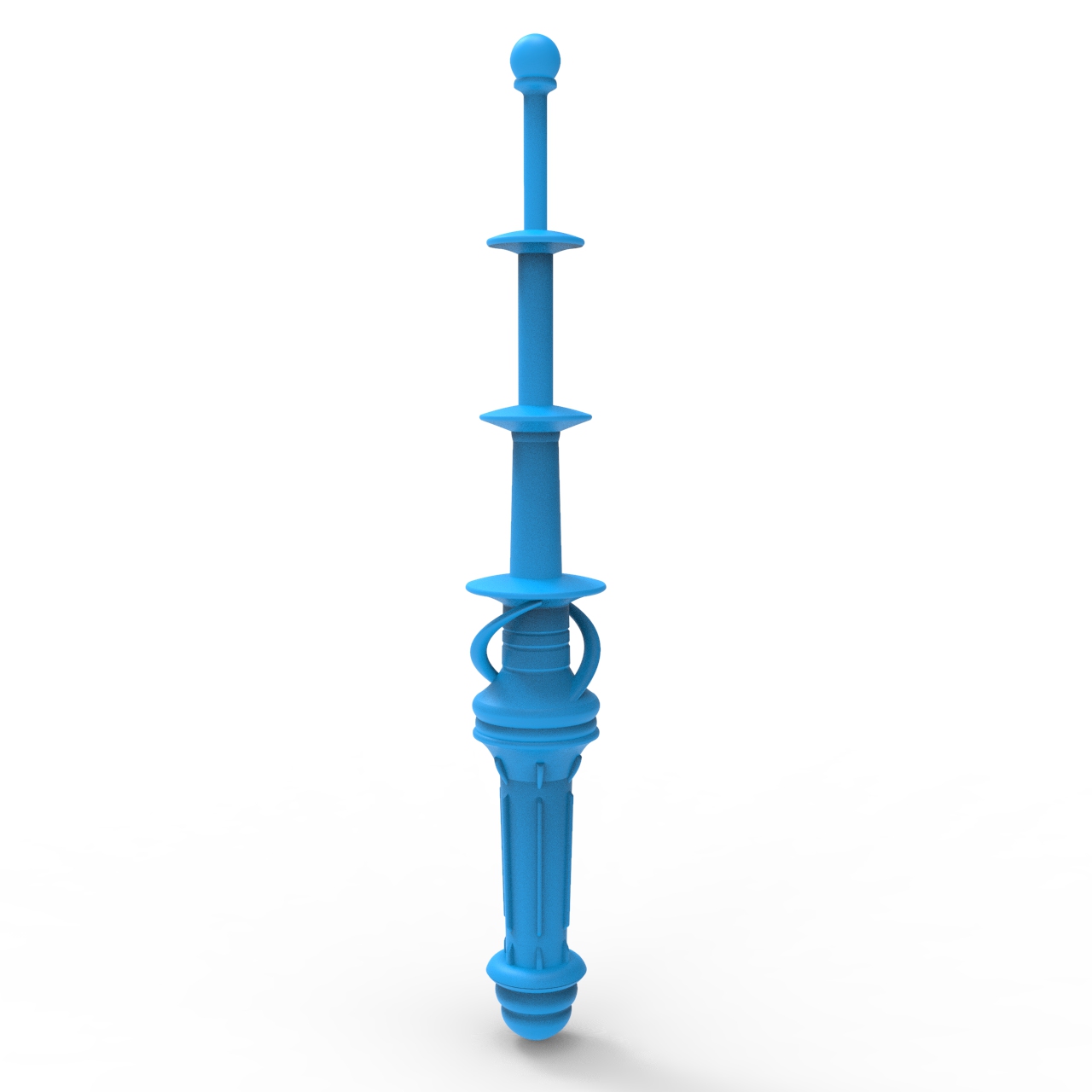 Fichier STL Valorant- Bâton neuroblaster à l'uranium gravitationnel 🎲 ...