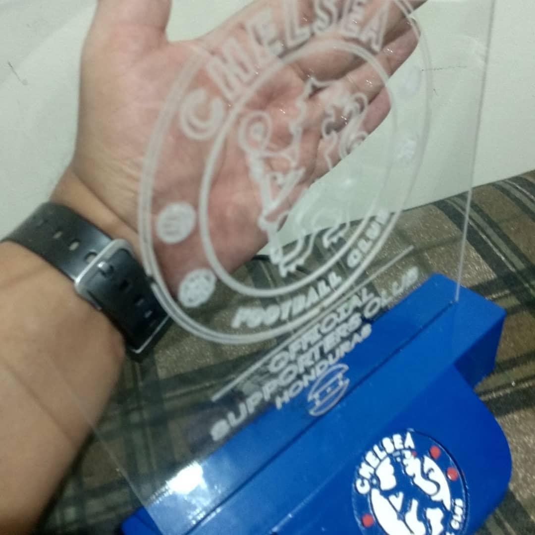 Free STL file Chelsea FC Backlight Lamp LED 🔦・3D printable object to ...