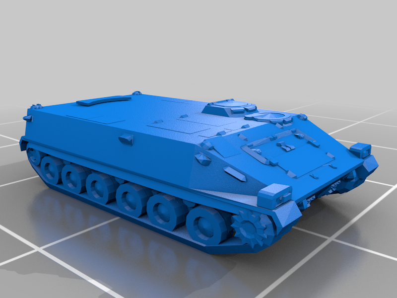 ️ Type 95 SPAAA - 1/300th scale・Free STL File for ・Cults