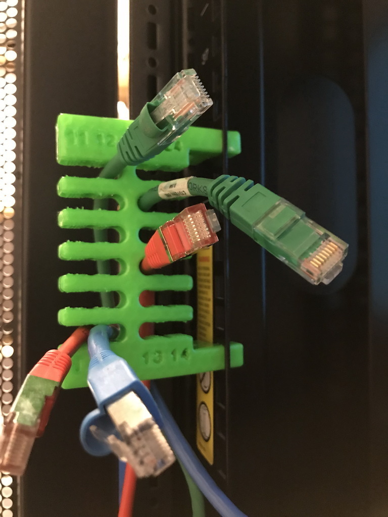 🔌 Ethernet Cable Organizer・Free 3D File for ・Cults