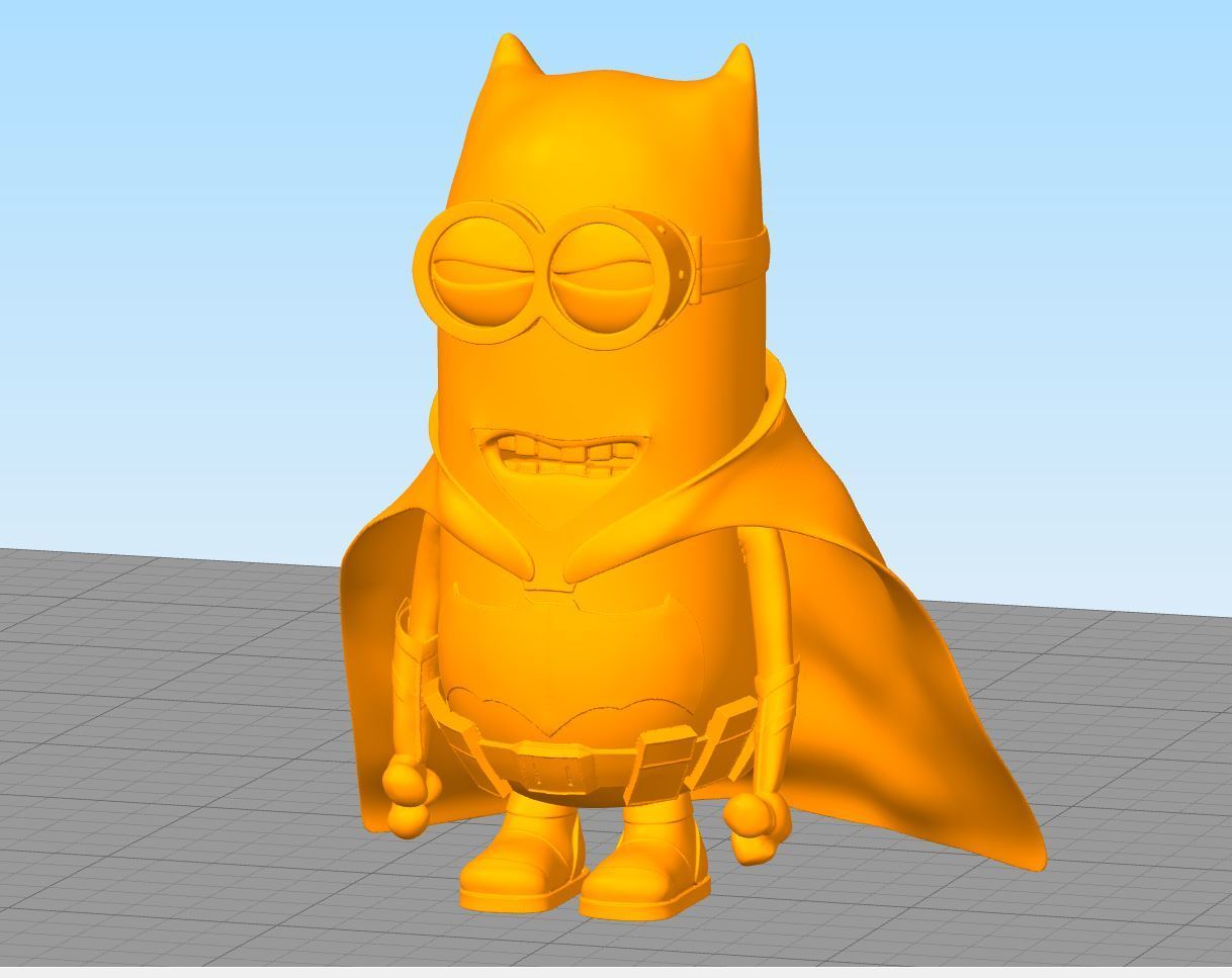 Файл 3D Batman Minion Mini Figure Printable File .STL 👹 ・Модель для ...