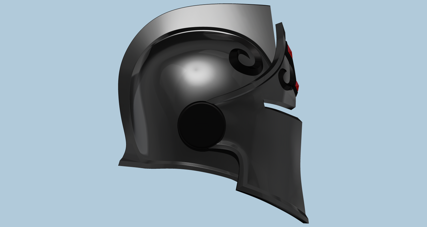 🪖 Fortnite Black Knight Helmet・ STL File for ・Cults