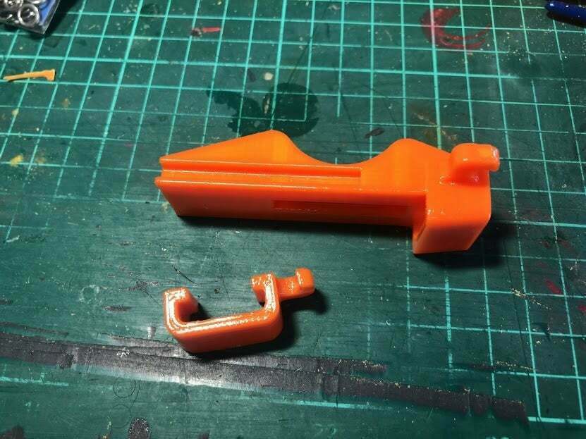 🎣 Rev. 1 Fishing reel holder for Φ31mm Pole or Flat wall・Free STL File ...