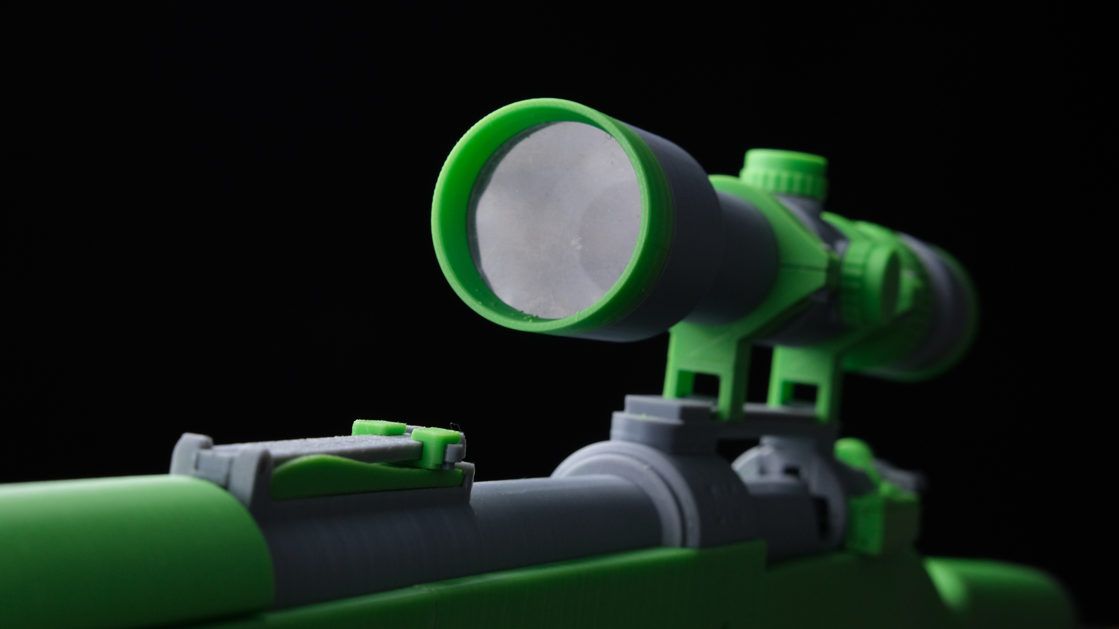 🔫 toys gun kar 98k bayonet scope・ STL File for ・Cults