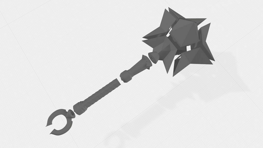 🚿 Mace - Meteor Shower (Lineage 2)・Free STL File for ・Cults