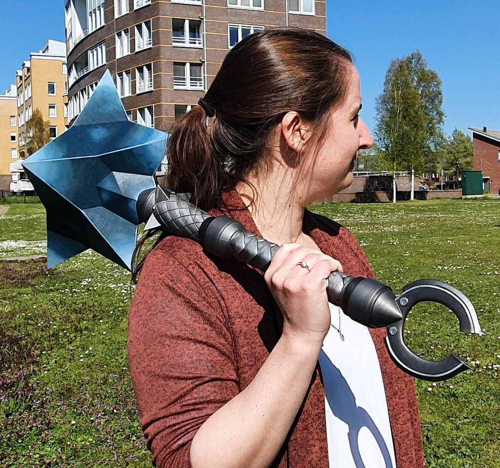 🚿 Mace - Meteor Shower (Lineage 2)・Free STL File for ・Cults