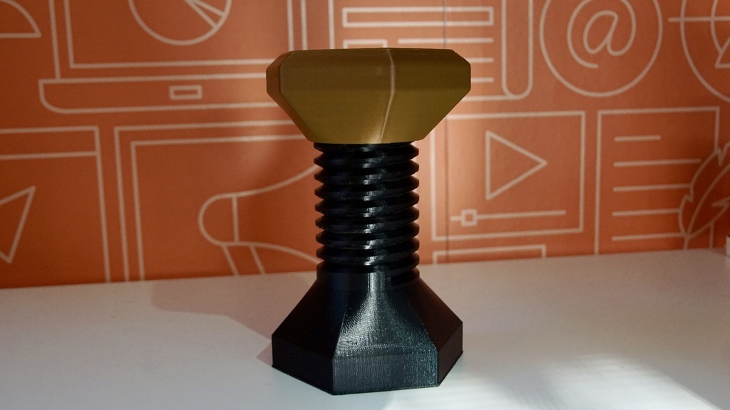 Free 3D file Nut and Bolt Container 🔩 ・Template to download and 3D ...