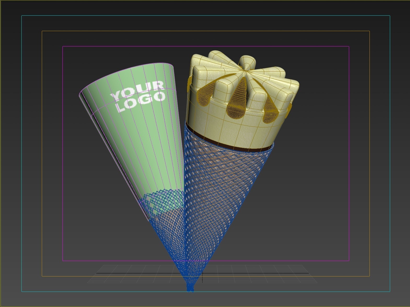 3D file Ice Cream Cup 🧊 ・Design to download and 3D print・Cults