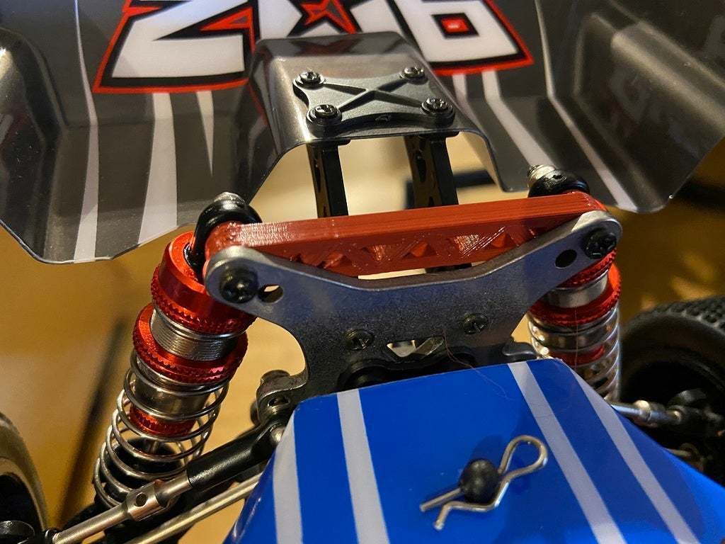 🚗 WLToys 144001 shock tower brace・Free STL File for ・Cults