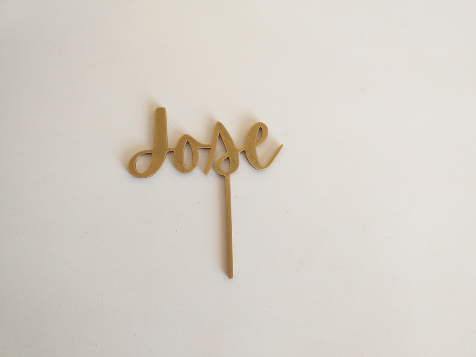 STL file Topper Jose 🍰 ・3D print object to download・Cults