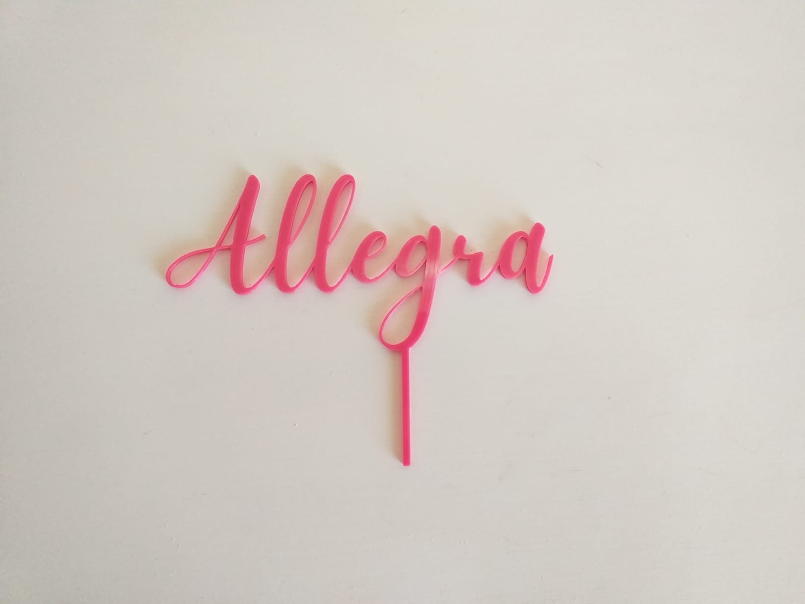 STL file Allegra topper 🍰 ・3D printable model to download・Cults