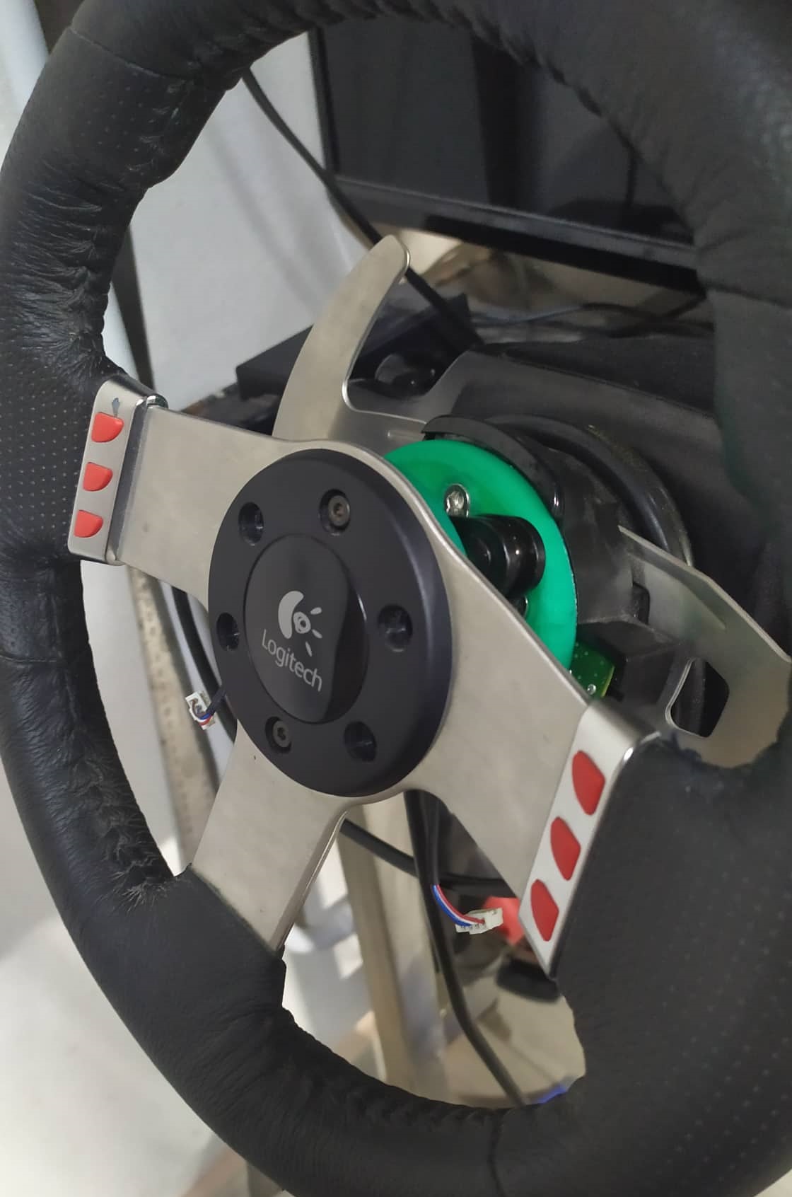 🎲 Quick Release/Rapid Adapter Logitech G27/G29/G920/G923・ STL File for ...