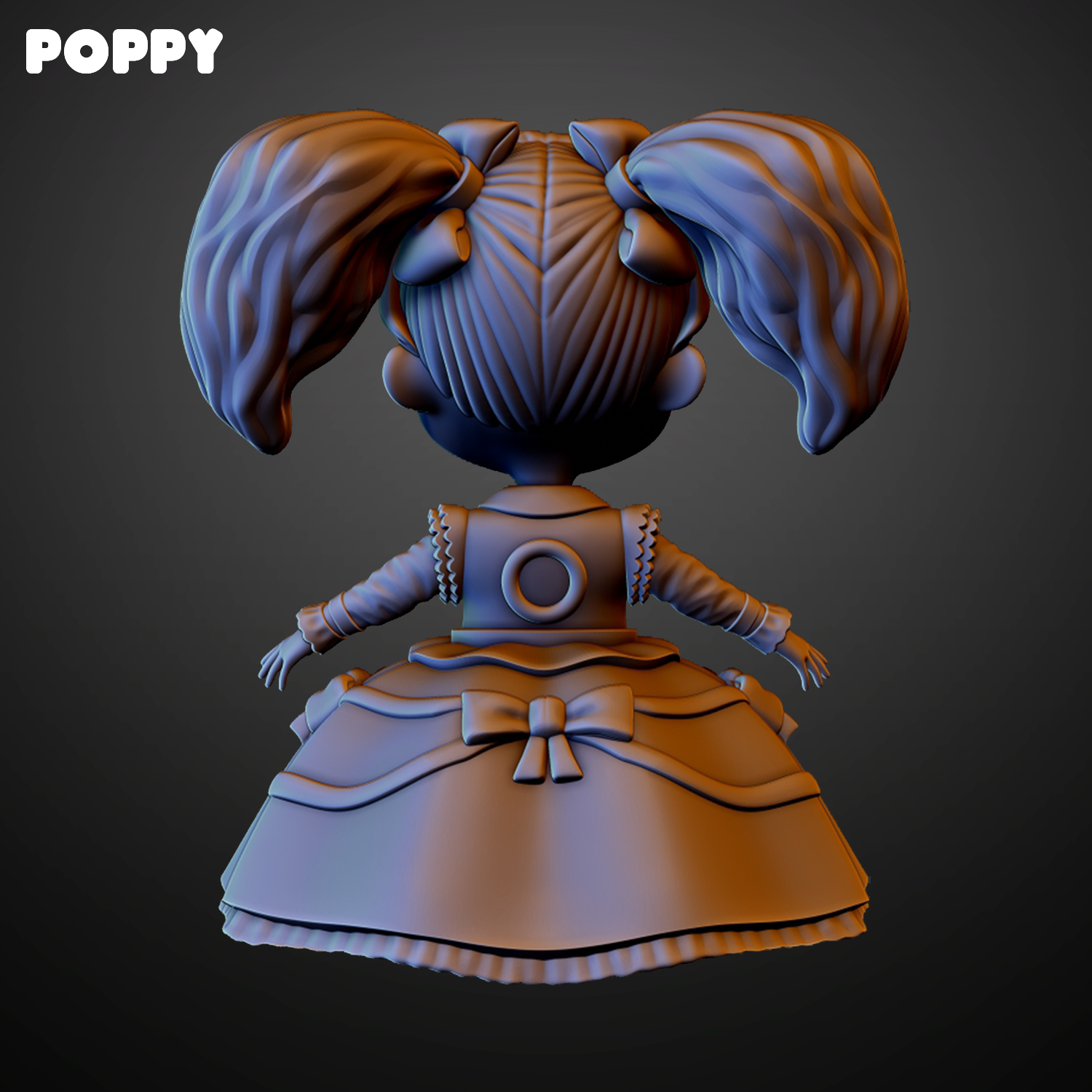 Archivo STL POPPY PLAYTIME - POPPY 🎨 ・Objeto imprimible en 3D para ...