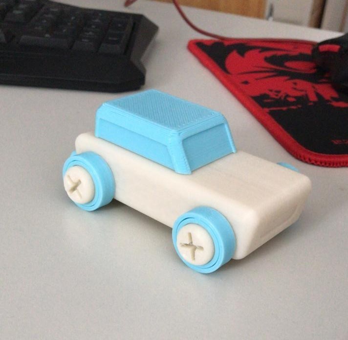 Free STL file Minimalist Auto to assemble 🎤 ・3D printer model to ...