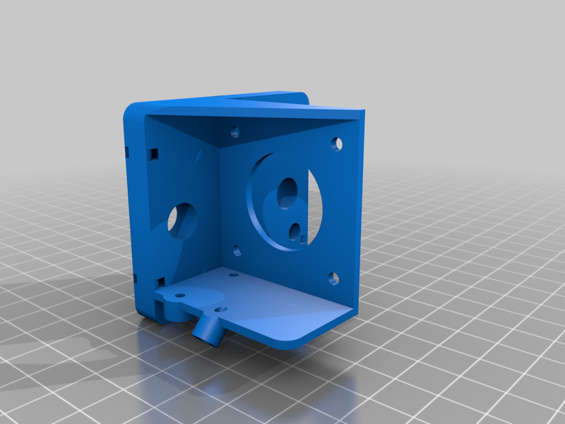 Бесплатный STL файл Ender 3 BMG E3D V6 - Mosquito Direct Drive Extruder ...