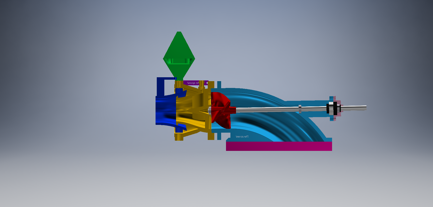 3D file Water jet propulsion 60mm/Водометный движитель 60мм! 🚰 ・3D ...