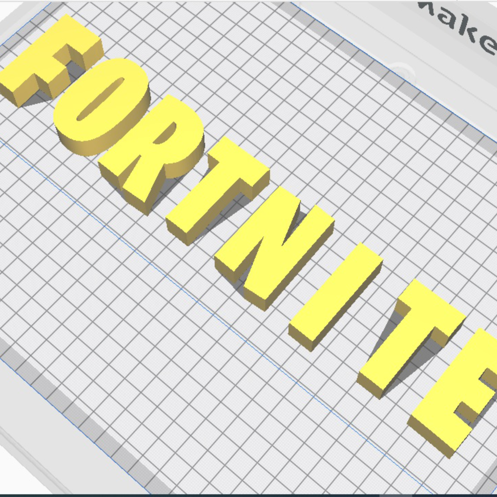 Archivo 3D Fortnite Letters Font 🔢 ・Modelo imprimible en 3D para ...