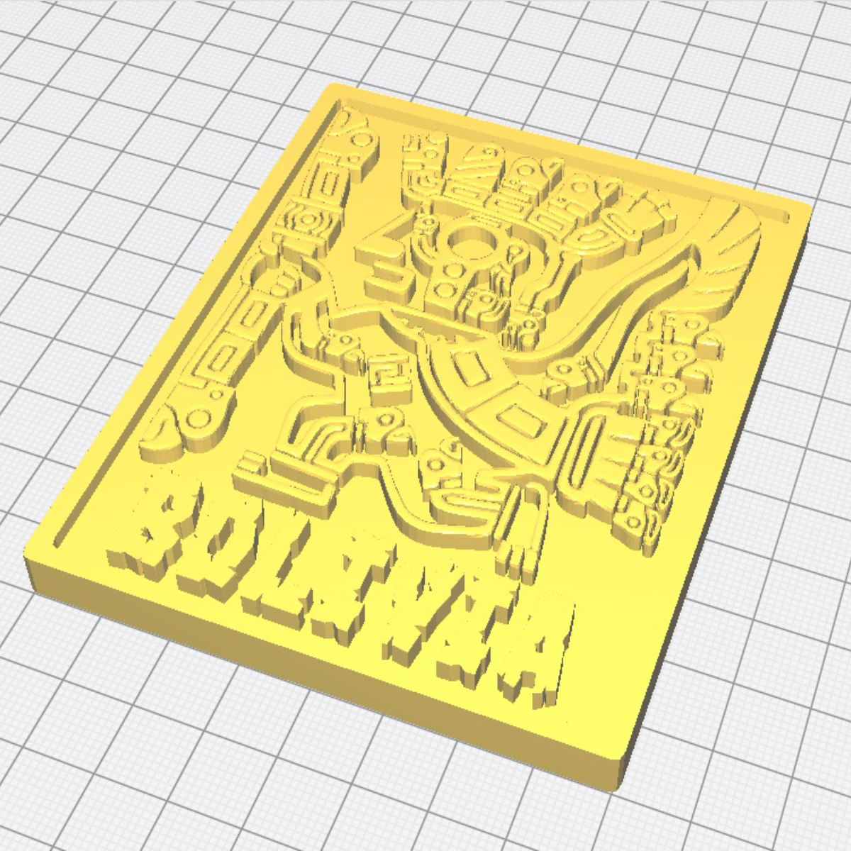 STL file Inca Tiwanaku Bolivia 🇧🇴 (OBJ)・3D printing idea to download・Cults