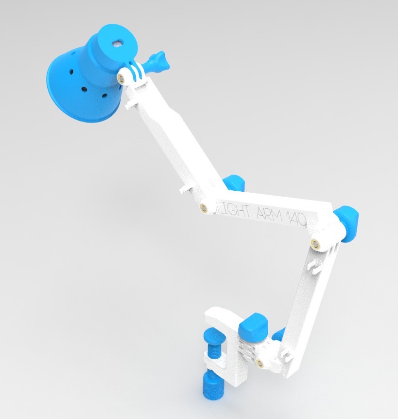 💪 Light Arm 140・Free 3D File for ・Cults