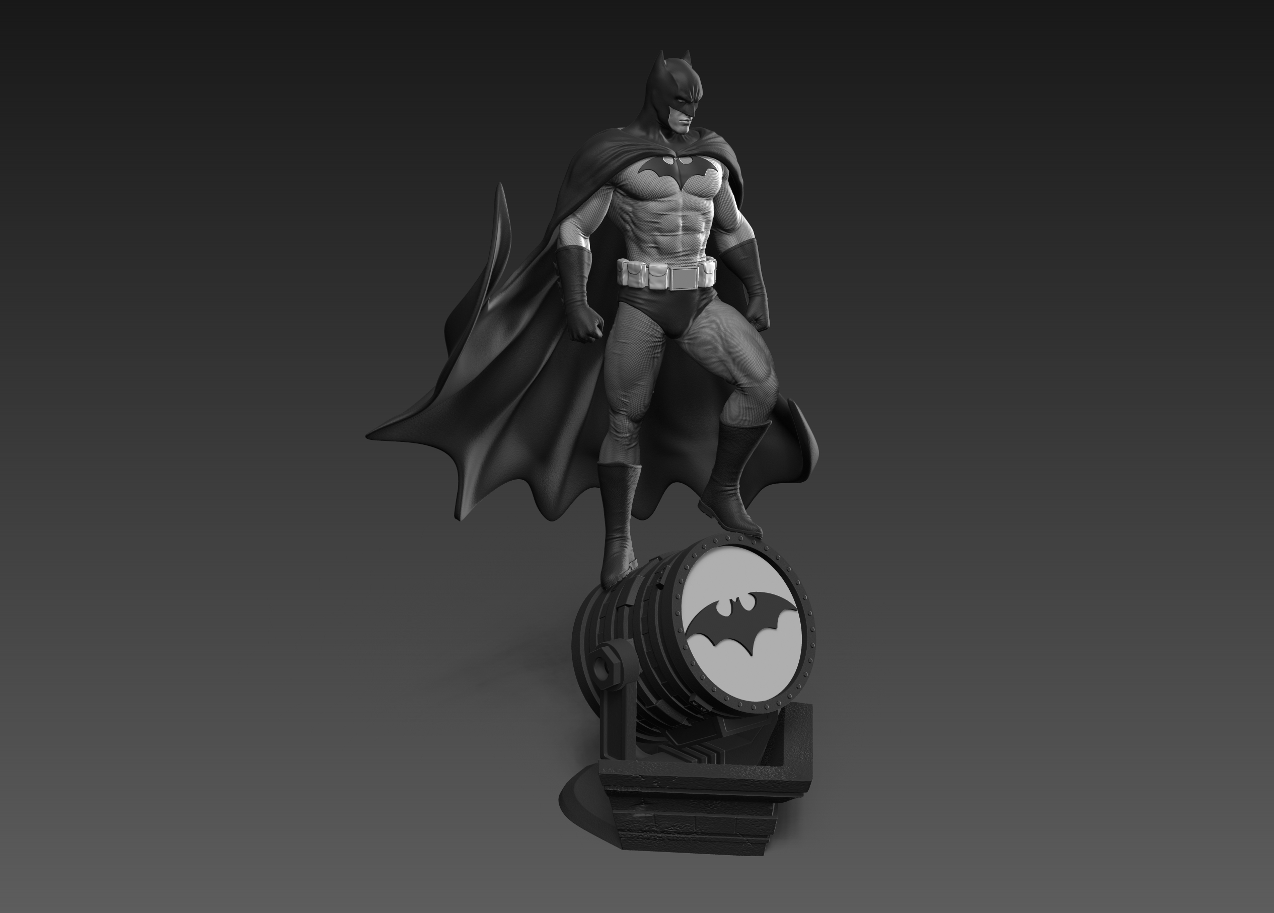 Файл 3D Batman Fan Art Statue 3d Printable 🎨 ・Дизайн 3D принтера для ...