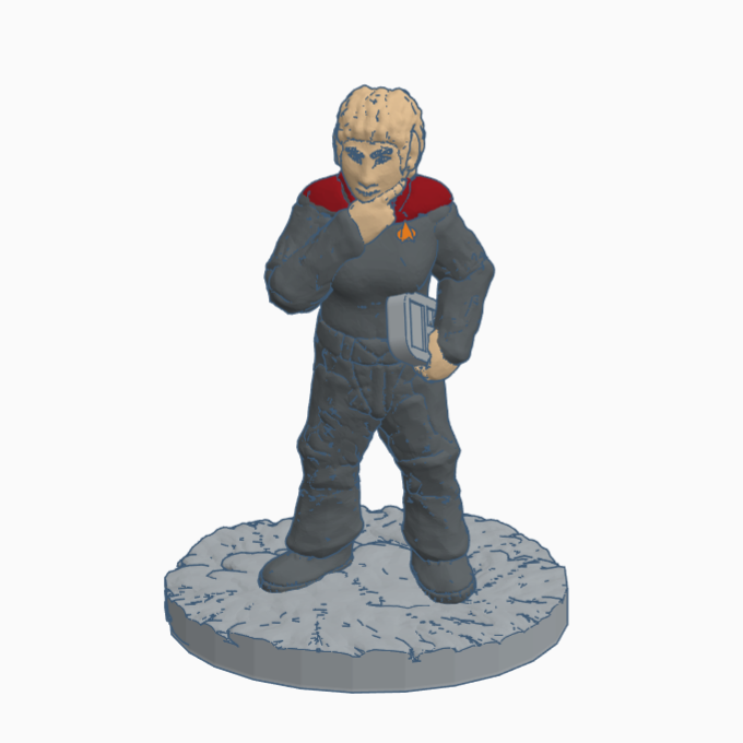 🖖 Vulcan Bridge Officer・Free STL File for ・Cults