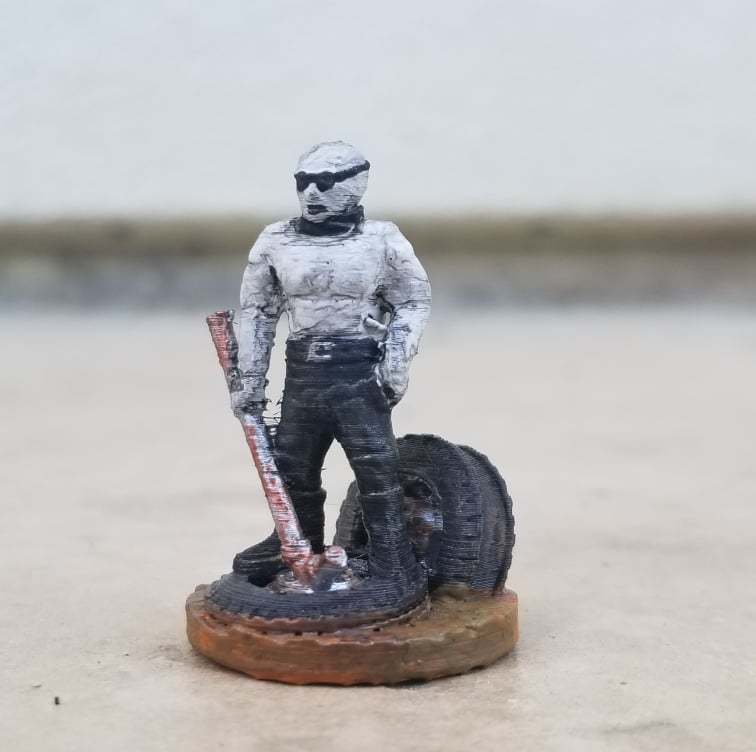 🦸 Easy-Print Warboy (Support-Free!)・Free STL File for ・Cults