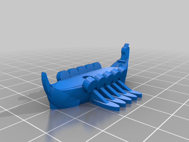⛵ Viking Long Ships for Ortus Novae: Trireme・Free STL File for ・Cults