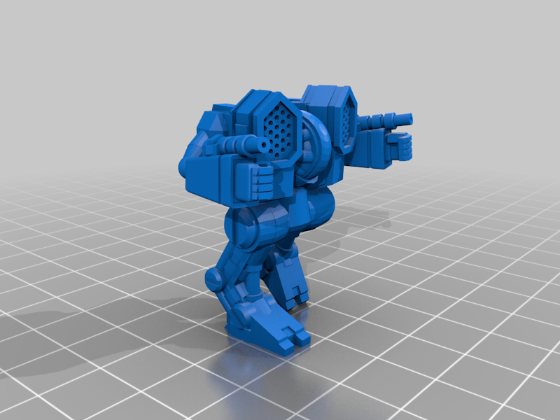 Free 3D file MT-66 Moon Traveler American Mecha 🌙 ・Template to download ...