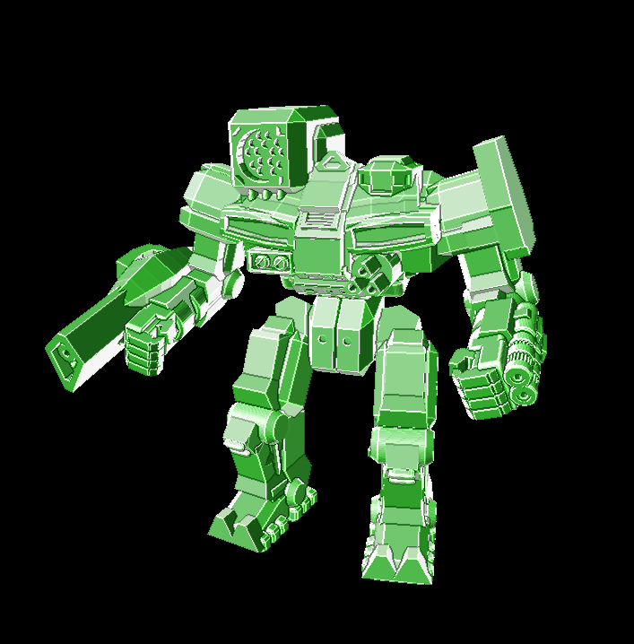 🤖 American Mecha: Primitive Ironfoot Hasty・Free 3D File for ・Cults