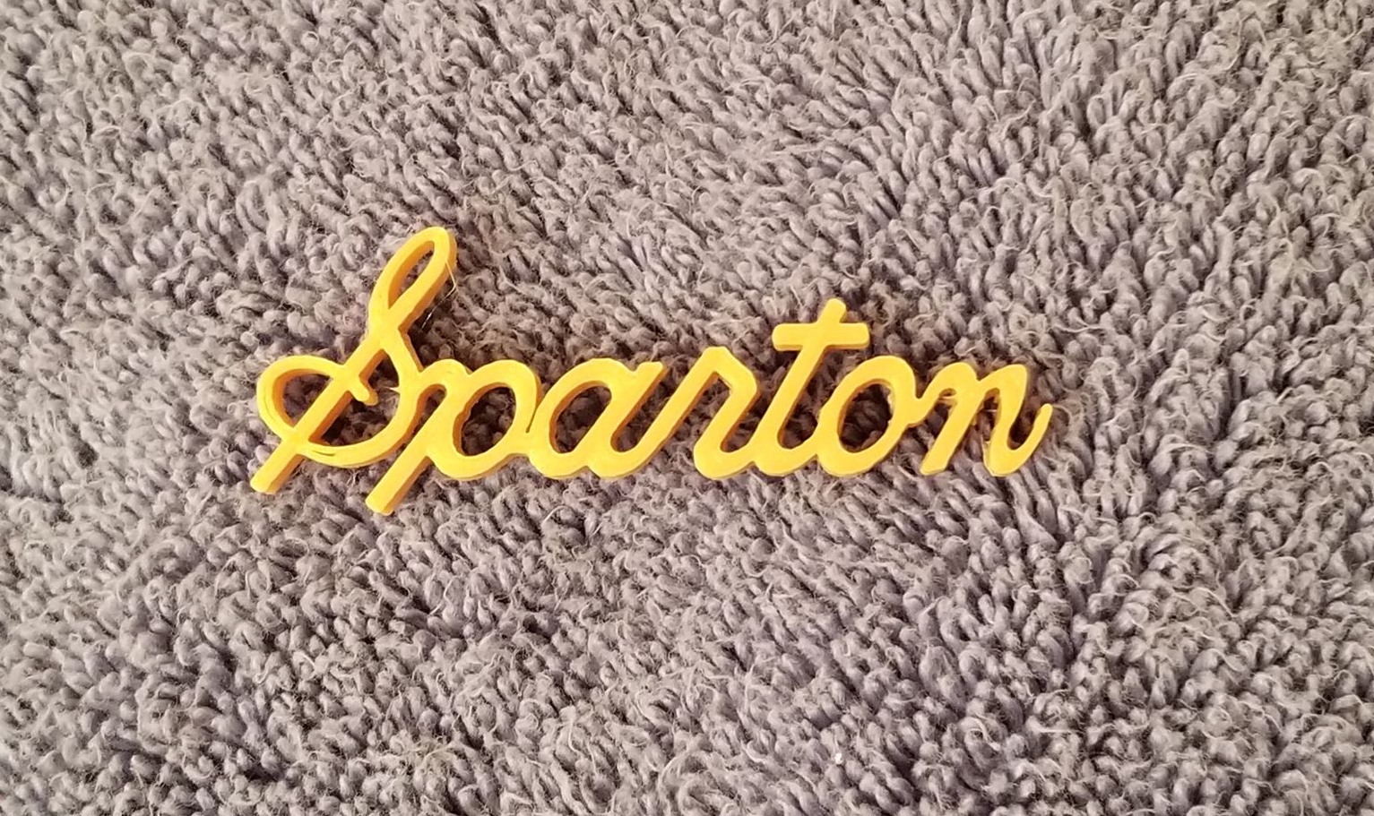 Free STL file Sparton Logo For 50's Television 📺 ・3D print model to ...
