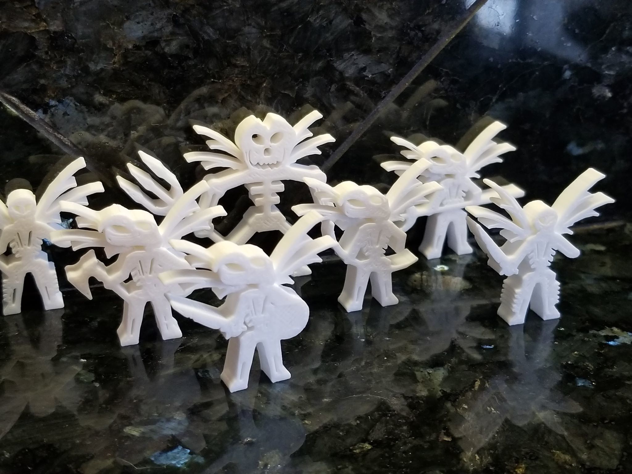 Free STL file Skeleton Army New Recruits: Winged Horrors 💀 ・3D printer ...