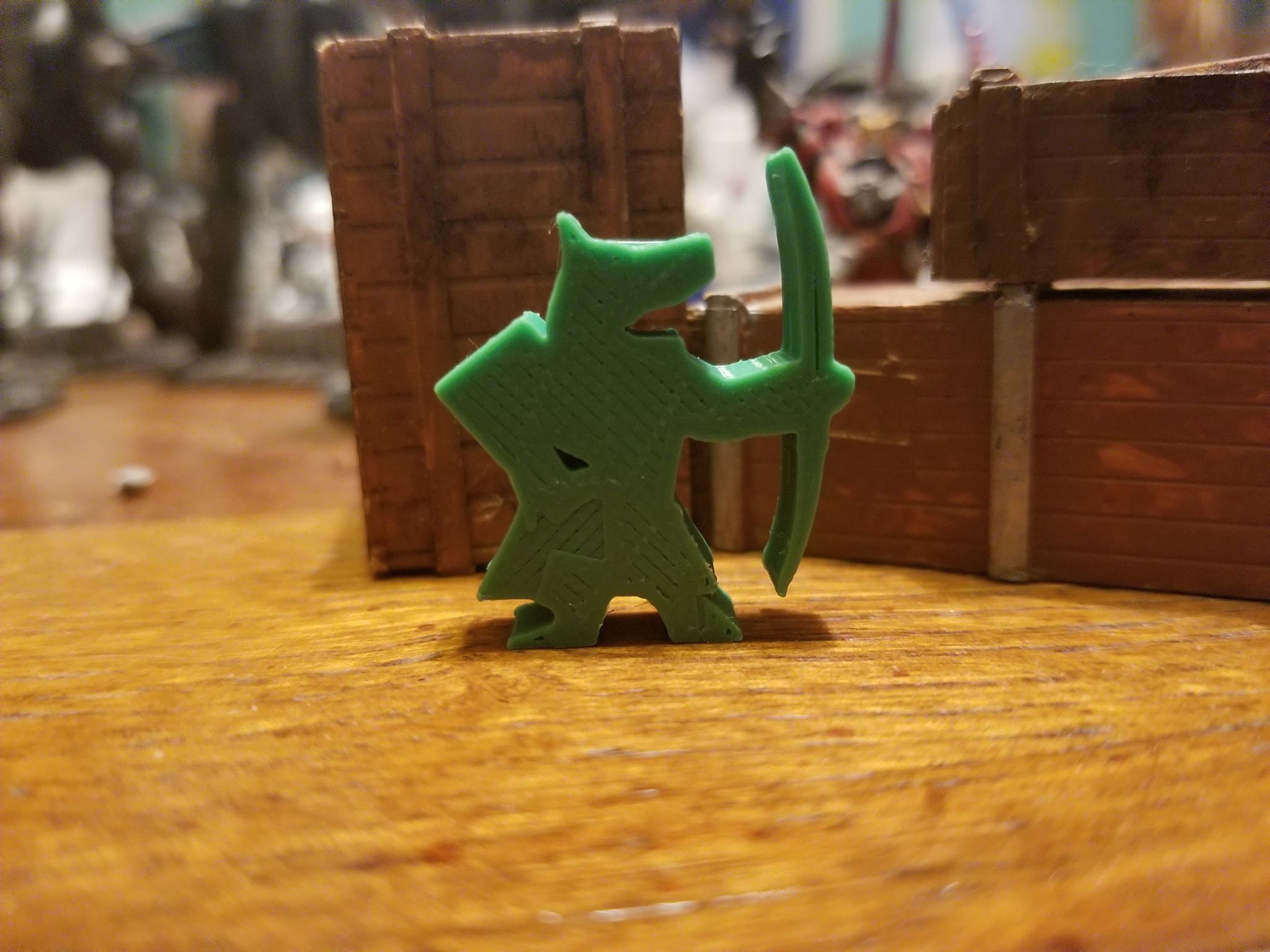 🐺 Canid Soldiers (Meeples)・Free STL File for ・Cults