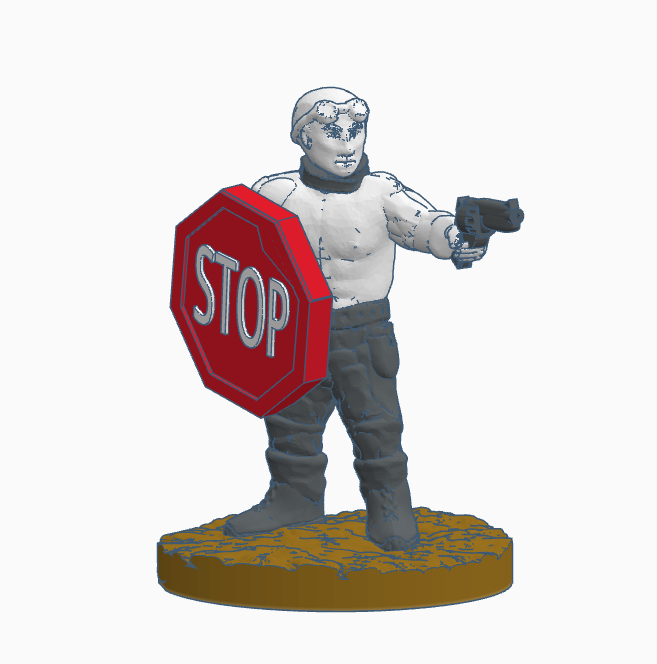 Free STL file Warboy With Pistol 🔫 ・3D printable design to download・Cults