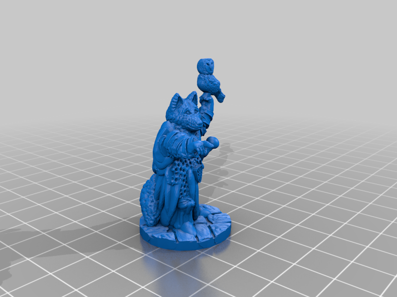 🐺 Canid Owlmaster・Free STL File for ・Cults